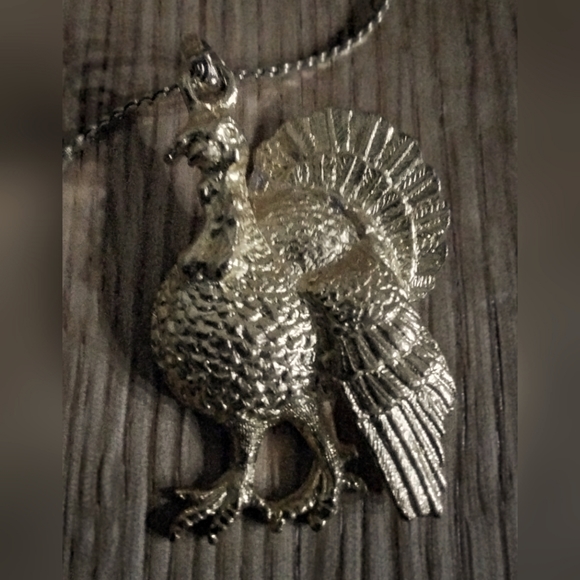 Jewelry | Gold Turkey Pendent With Chain | Poshmark